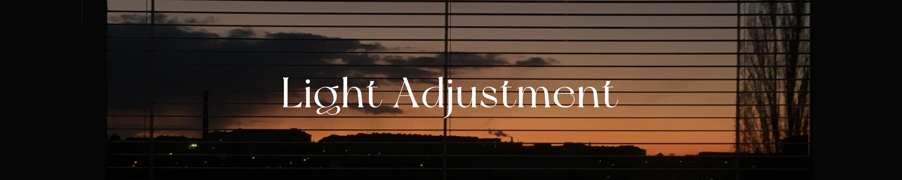 Light Adjustment Solution – Graywind